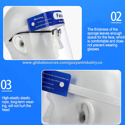 Buy Wholesale China Double-sided Anti-fog Protective Mask Head-mounted ...