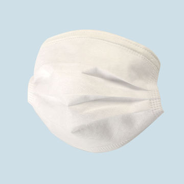 Buy Wholesale China Disposable white mask dust-proof surface mask ...