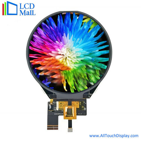 Buy Wholesale China 3.4" Svga Round All Viewing Smart Watch Tft Lcd ...