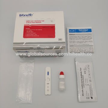 Wondfo Antibody 15 minutes rapid Test Kit for IgM/IgG, Antibody Test ...