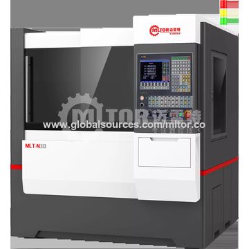 China 8-axis NC Control Gear Hobbing Machine for miniature 0.1-0.8 ...