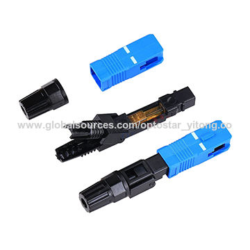 China Optostar SC/APC Fast Connector Quick Assembly Connector ...
