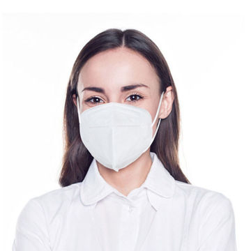 Buy Wholesale China Kn95 N95 Ffp2 Disposable Protective 4 Ply Non Woven Folding Face Mask With ...