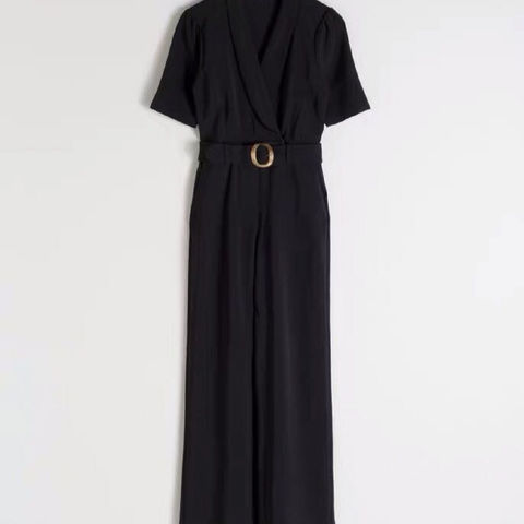 Buy Wholesale China Ladies Jumpsuit 100% Polyester Black & Black ...