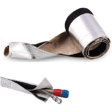 Heat Reflective Insulated heat sleeve with aluminum electrical wire ...