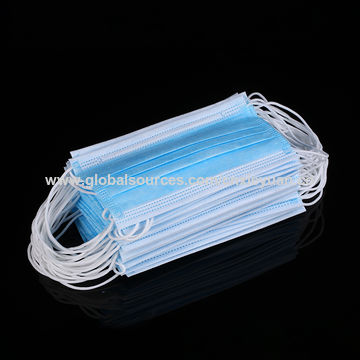 Buy Wholesale China 3 Ply Disposable Face Mask Earloop Dust Face Masks ...