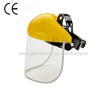 Clear Anti Fog Dustproof Transparent Welding Grinding Helmet Visor PVC ...