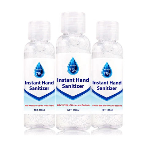 Buy Wholesale China Disinfection 100ml Hand Sanitizer Gel With 75% Alcohol With Private Label ...