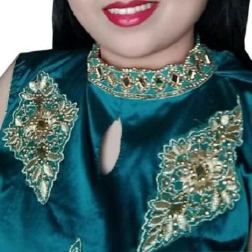 Buy Wholesale India A Beautiful Stone Work Wedding Party Wear Gown From ...