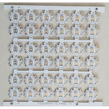China Hexagon LED PCB with the Material of Aluminum on Global Sources