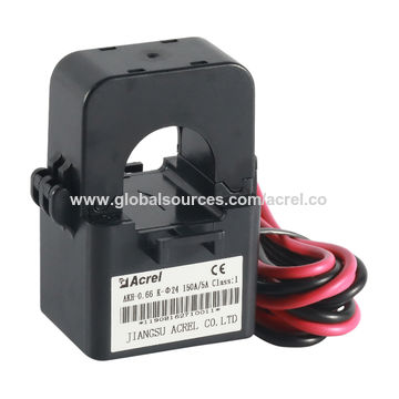 Split core current transformer used to transform high AC current to ...