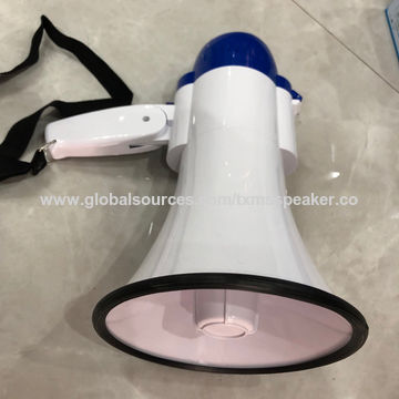 Buy Wholesale China Pa Speaker Folding Handy Megaphone 50w With Siren ...