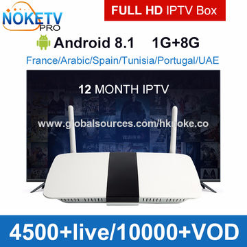 Noketv Pro Q1604 Tv Box, French Iptv, Arabic Tv Iptv Subscription ...