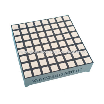 Buy Wholesale China High Brightness Common Anode Red Color 3x3mm Square ...