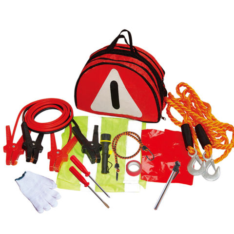 Auto car emergency tool kit/roadside emergency kit set for road safety ...