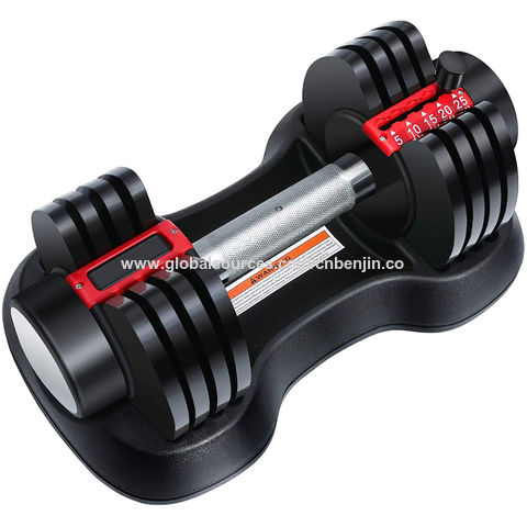 ChinaAdjustable Dumbbell Set Selectable Dumbbells 25lbs Weights Home ...