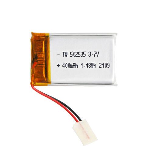 502535 400mAh OEM/ODM Customized Rechargeable lithium polymer Li-ion ...