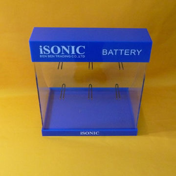 Customized Acrylic Battery Display Stand Accessories Display Holder ...