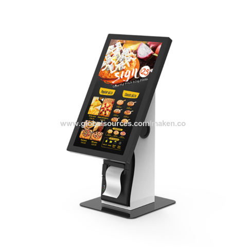 Buy Wholesale China 21.5 Inch Countertop Windows Touch Screen Advertising Display Screen Kiosk ...
