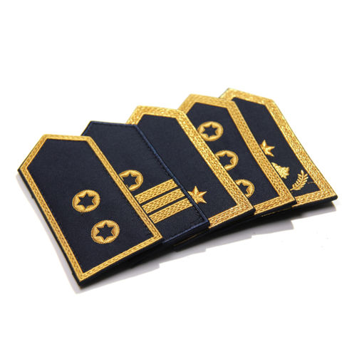 Factory wholesale Military Epaulettes with embroidery logos zder ...