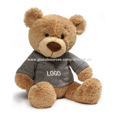 Customized Branded Plush Toy Teddy Bear Soft Toy With T-shirt Classic ...