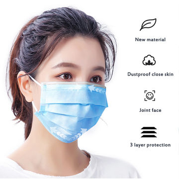 Buy Wholesale China Disposable Face Mask, Disposable Mask,3 Ply Face ...