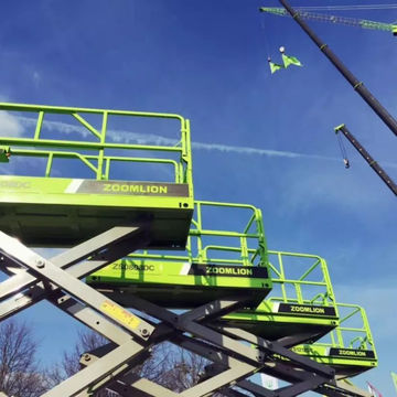 China ZOOMLION ZS1414HD 15.7m Scissor Lift Aerial Work Platform 260 kg ...