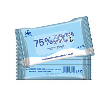 Buy Wholesale China 75% Alcohol Wipes Hand Antibacterial Wet Wipes ...