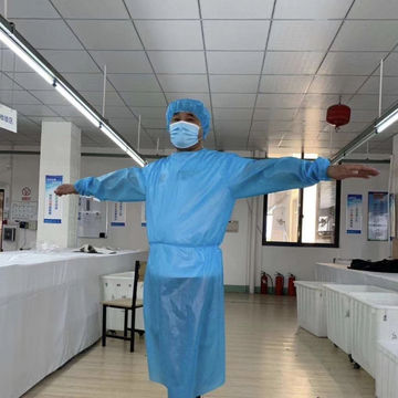 Buy Wholesale China Disposable Isolation Gown Waterproof Ppe Protective ...