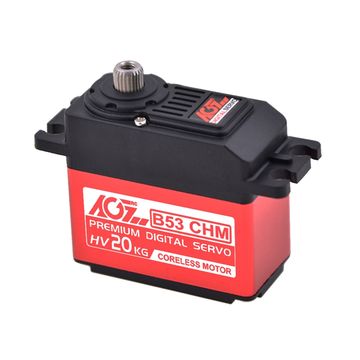 Agfrc B53chm 25t Super Fast 0.075sec Digital 18kg Steering Servo Motor ...