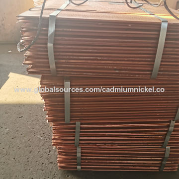 Buy Wholesale China Quality Grade A Copper Cathodes Purity 99.97%-99.99 ...