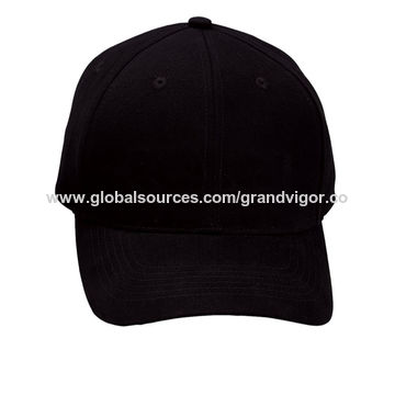 China Wholesale plain six panels unisex cotton baseball caps, without ...