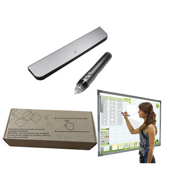 Electronic portable ultrasonic interactive whiteboard with 2 x IR pens ...