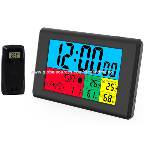 Buy Wholesale China Rf Multifunction Weather Station Clock & Weather ...