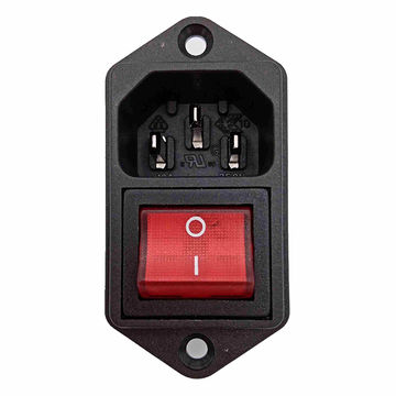 10a 250v Ac Power Entry Module With Receptacle Fuse Iec Inlet 3 Inside ...