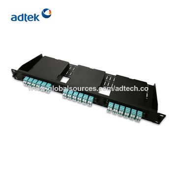 Buy Wholesale China 12 Sc Duplex Din-rail Mount Fiber Patch Panel & Sc ...