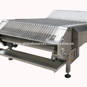 China Biscuit stacking machine uses a star wheel stacker to stack ...