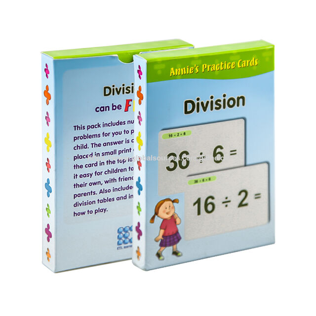 Buy Wholesale China Customized Printed Paper Education Study Card Flash ...