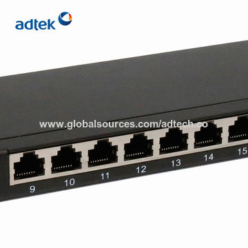 Buy Wholesale China High Quality 48 Ports Cat6 Copper Patch Panel For ...