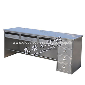 STAINLESS STEEL COMPUTER DESK, STAINLESS STEEL STAINLESS STEEL ...