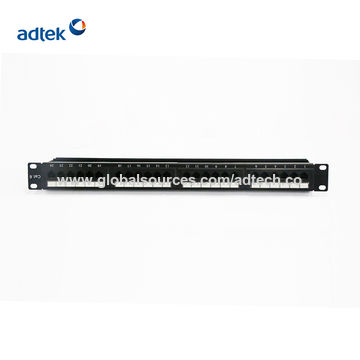 Buy Wholesale China Factory Manufacture 1u 24 Port Network Patch Panel ...