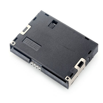8PIN+switch Normally open SMT type Smart card connectors,smart card ...