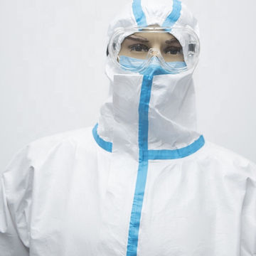 Buy Wholesale China En14126 Sterile Medical Protective Clothing Suit ...