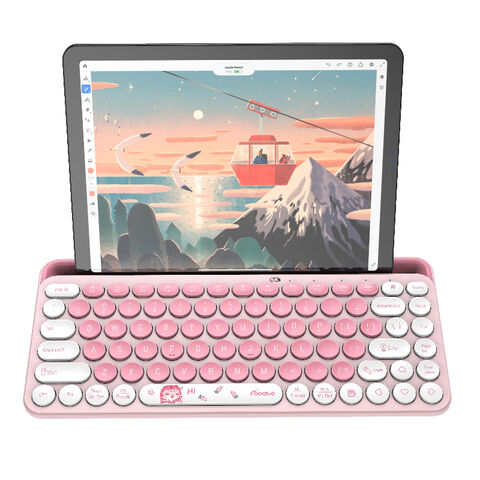 Buy Wholesale China 2.4g Wireless And Bluetooth Keyboard Caps Lock ...