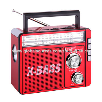 Buy Wholesale China Portable Radio With Mp3, Radio With Led Light ...