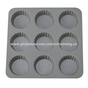 Buy Wholesale China 9 Cativies Round Shape Non Slip Silicone Chocochips ...