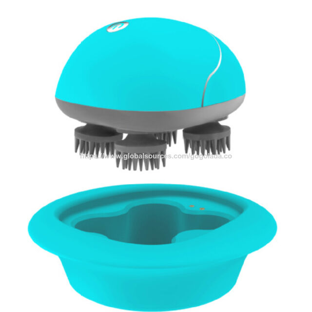Colorful mini massager, Smart Head Scalp Massager for Hair Growth ...