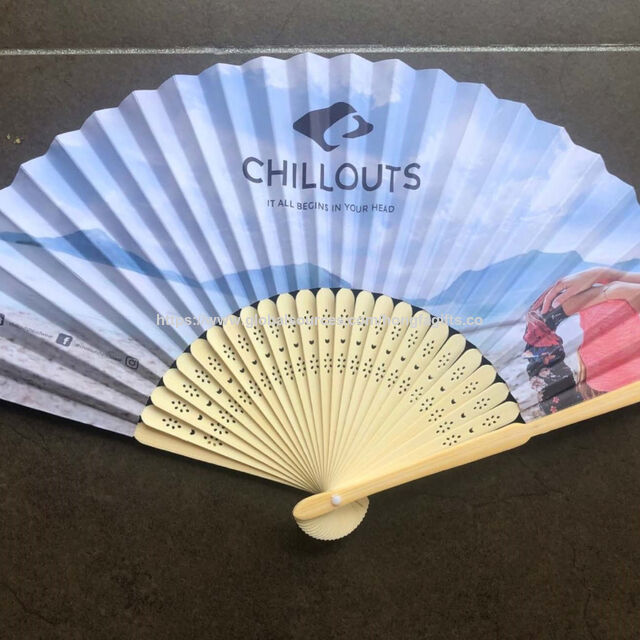Buy Wholesale China Customized Design Paper Hand Fans Bamboo Paper ...