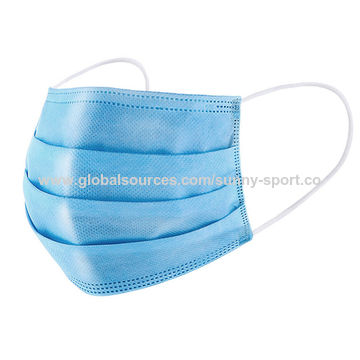 High Efficiency Non-woven Melt-blown Fabric 3ply Filtation Disposable ...