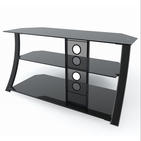 Buy Wholesale China Metal And Glass Tv Stand With Elegant Design ...